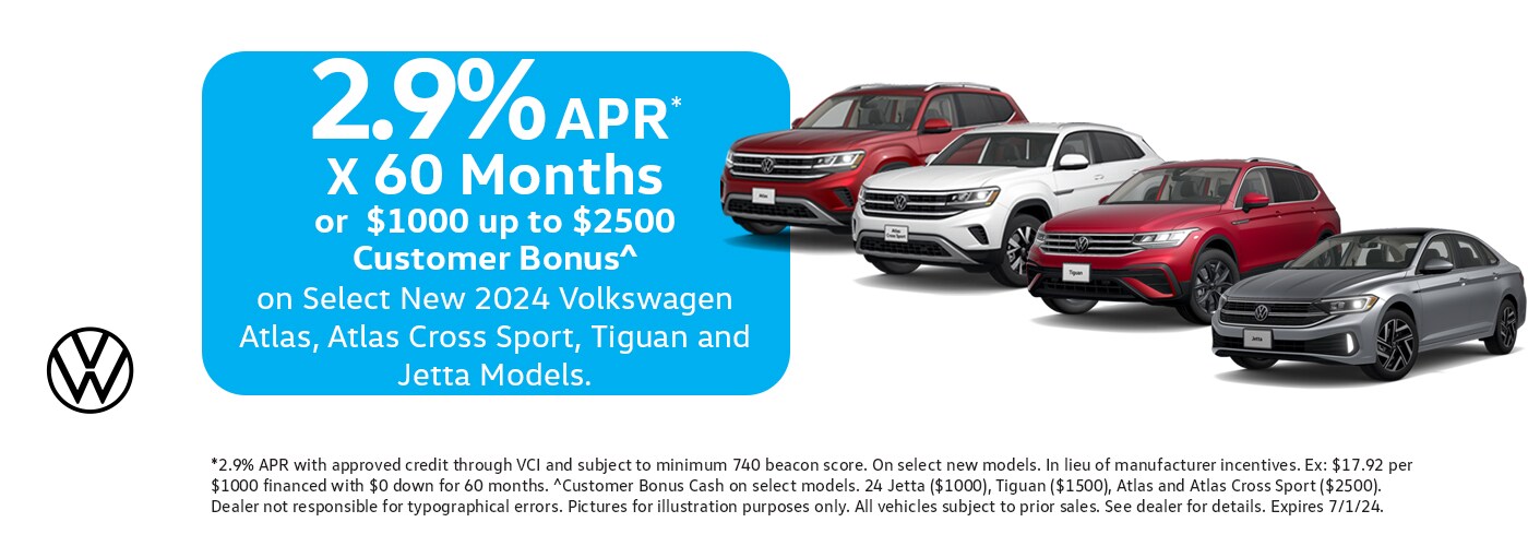 New Volkswagen Special Offers | Napleton's Volkswagen of Urbana