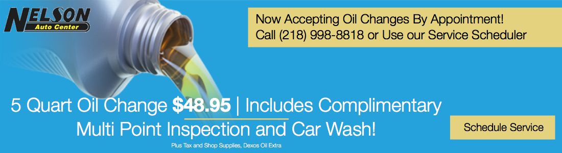 Service Specials from Nelson Auto Center near Morris MN