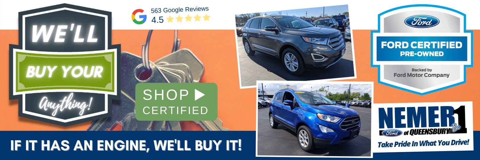 Nemer Ford | Ford Dealership in Queensbury NY