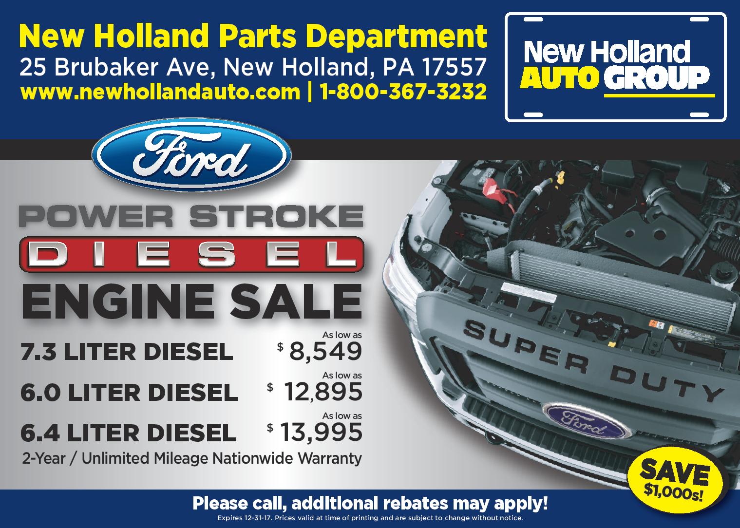 Ford Diesel Engine | New Holland Ford