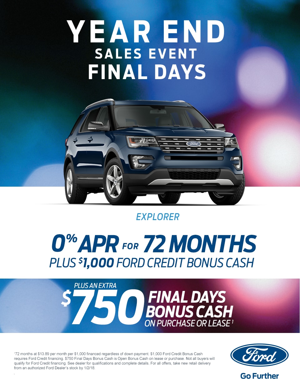 Year End Sales Event | New Holland Ford