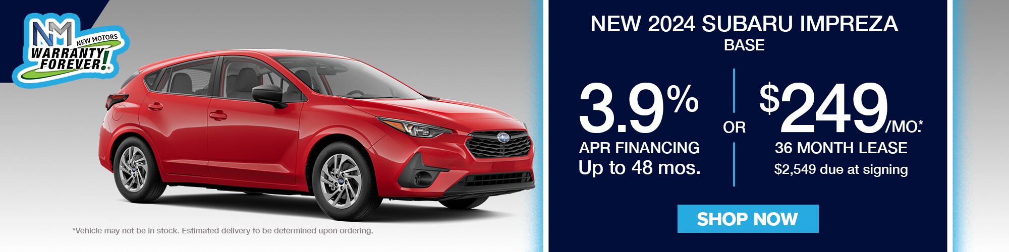 New Monthly Subaru Specials: New Motors Subaru in Erie PA