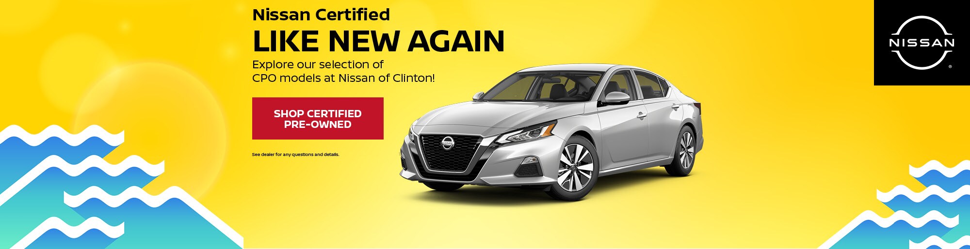 New Nissan and Used Car Dealer Serving Clinton | Nissan Of Clinton