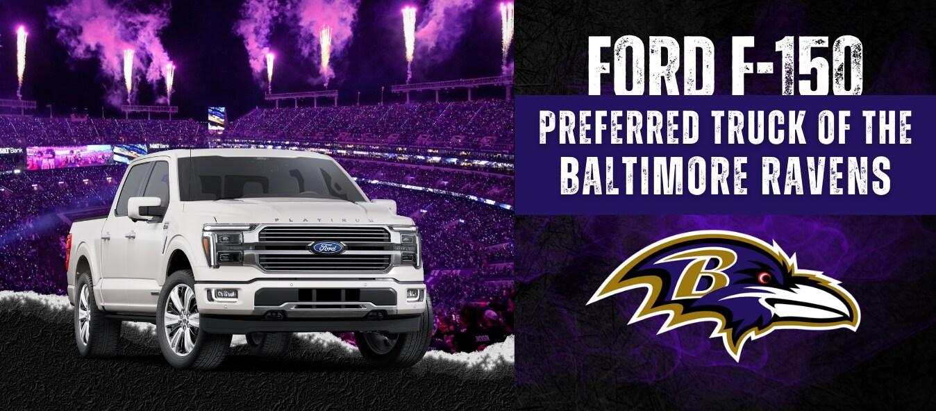 Ford F-150: Preferred Truck of the Baltimore Ravens | Norris Ford