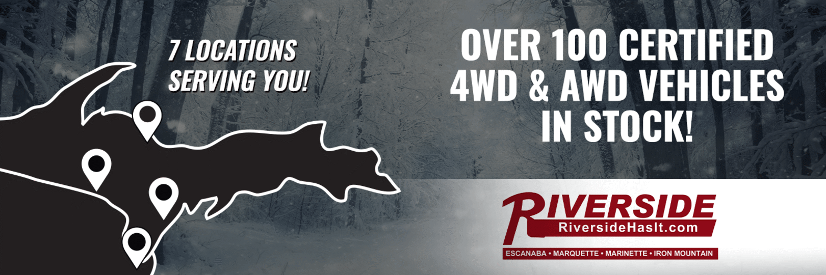 Riverside Ford | New & Used Ford Cars, Trucks, & SUVs in Escanaba