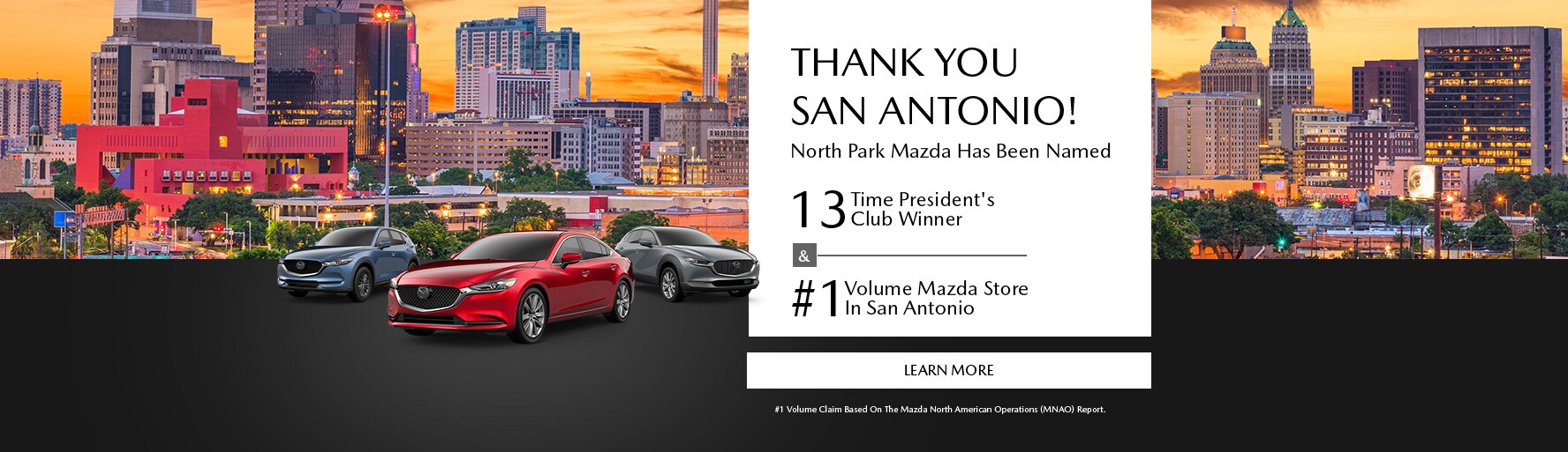 Welcome to North Park Mazda | Dealer in San Antonio, TX