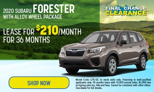 Subaru Lease Offers Boston, MA | Subaru Lease Deals and Specials