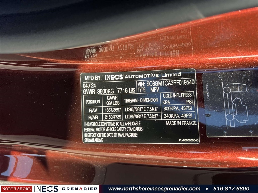 Used 2024 INEOS Grenadier Station Wagon For Sale at North Shore Ineos ...