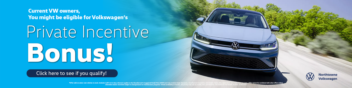 Owner Incentive | Northtowne Volkswagen