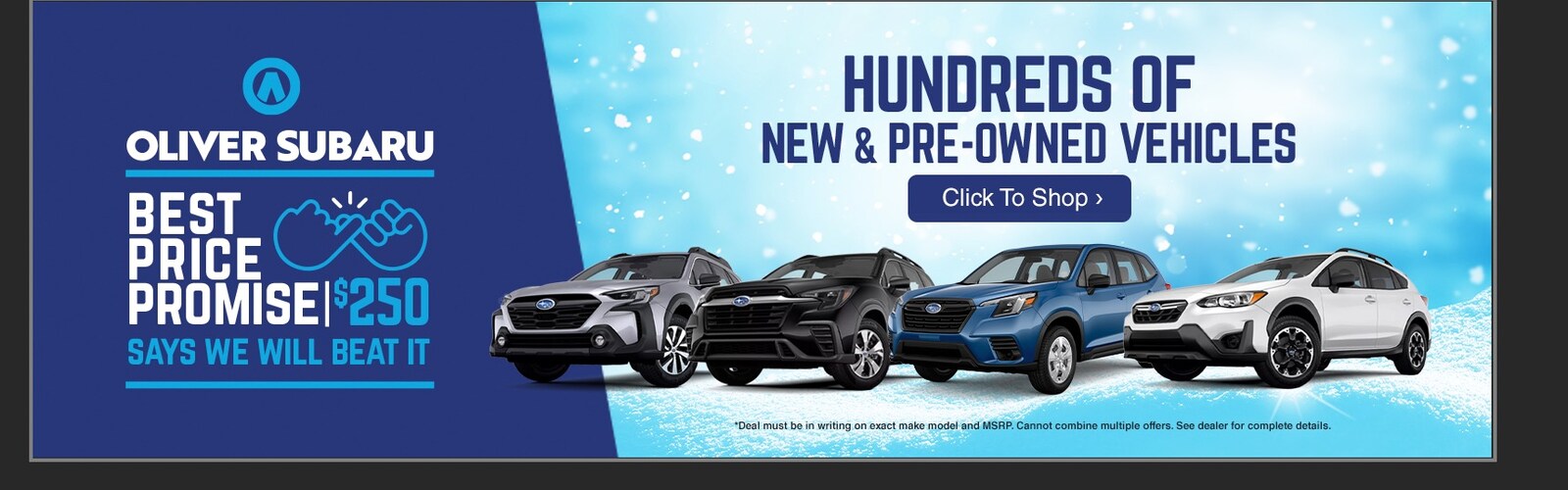 Subaru Dealer Serving Bennington, Middlebury, and Woodstock, VT ...