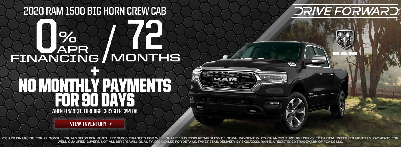 New Vehicles Specials | Ontario Auto Ranch Chrysler Dodge Jeep Ram