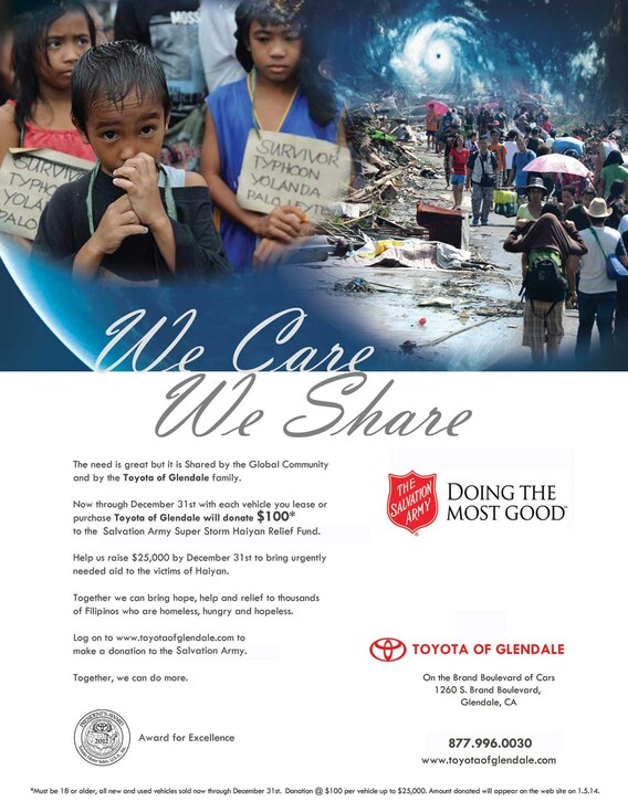 Typhoon Haiyan Relief Poster