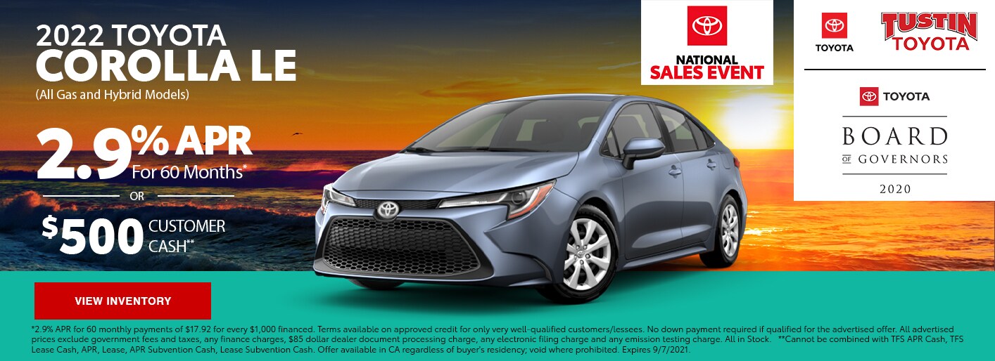 Toyota Dealer Cars Trucks SUVs for Sale Near Me Irvine Santa Ana Tustin ...