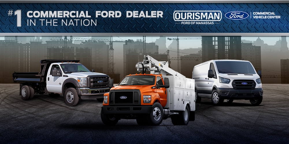 Ford Commercial Trucks & Vans in Manassas at Ourisman Commercial ...