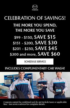 Mazda Service Coupons & Specials in Laurel, MD | Ourisman Mazda