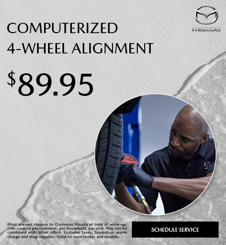 Mazda Service Coupons & Specials in Laurel, MD | Ourisman Mazda