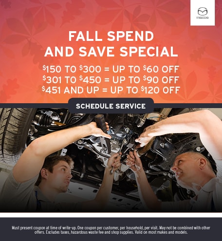 Mazda Service Coupons & Specials in Laurel, MD | Ourisman Mazda