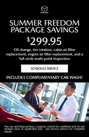 Mazda Service Coupons & Specials in Laurel, MD | Ourisman Mazda