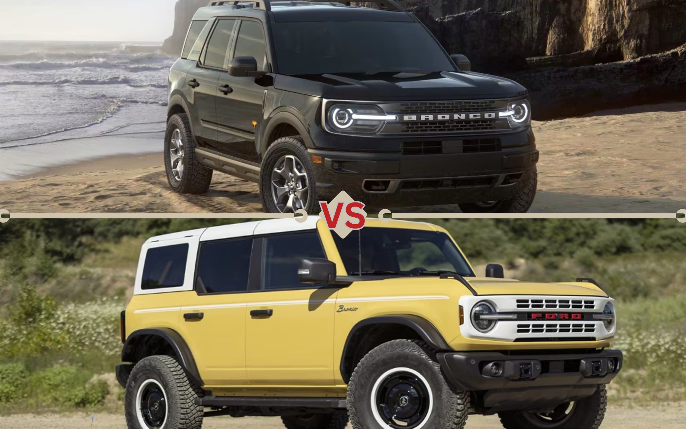 Which Is Right For Me: Bronco vs. Bronco Sport | Manassas, VA