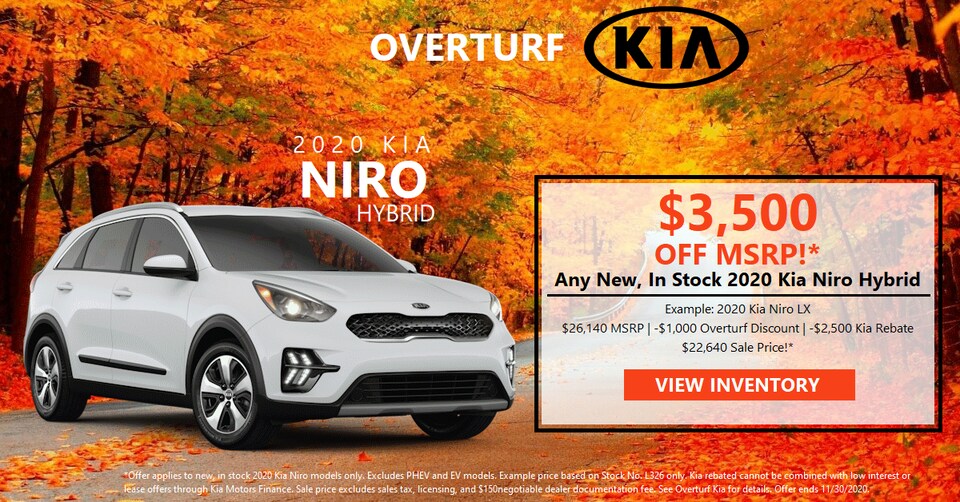 Shop Our New Kia Specials Here! | Overturf Kia