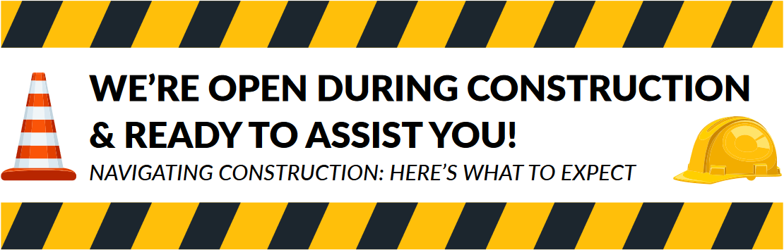 Yes! We’re Open During Construction | Pacifico Hyundai