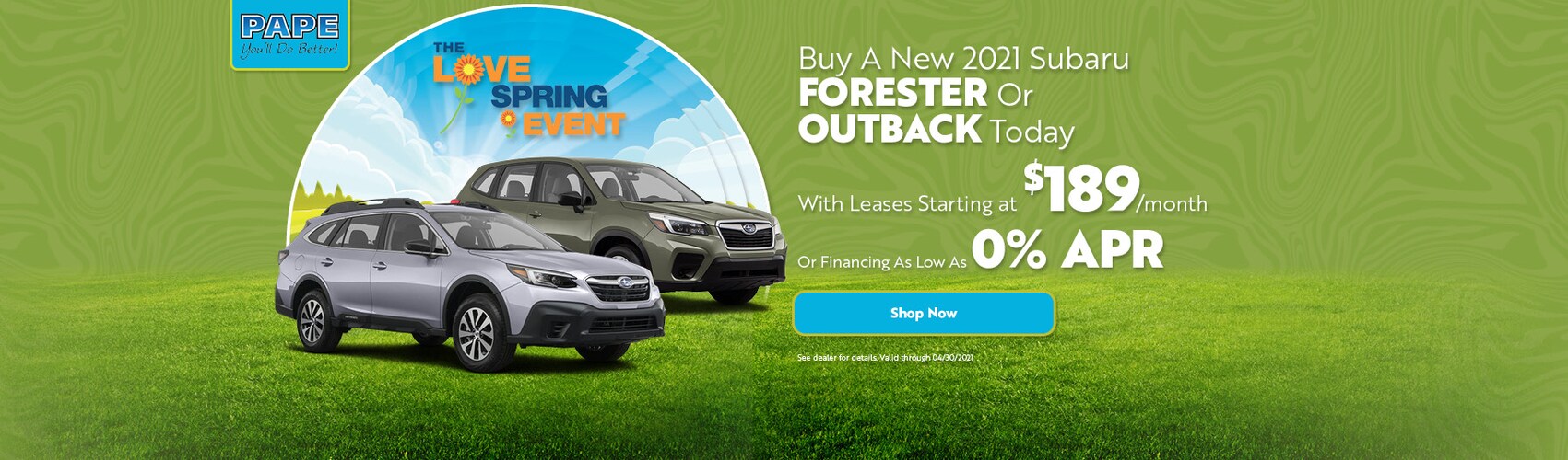 Pape Subaru | New & Used Subaru Dealership in South Portland ME