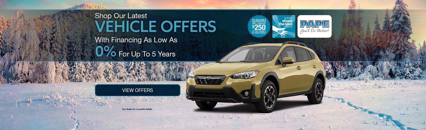 Pape Subaru | New & Used Subaru Dealership in South Portland ME