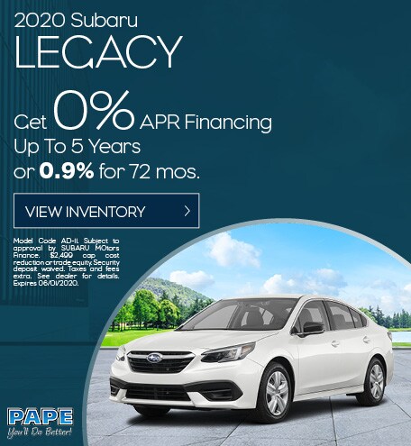 Pape Subaru New Subaru Specials in South Portland, Maine