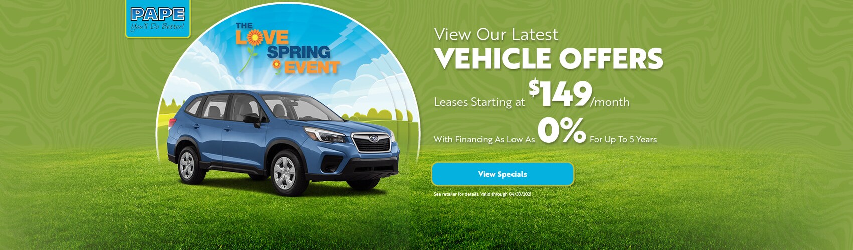Pape Subaru | New & Used Subaru Dealership in South Portland ME