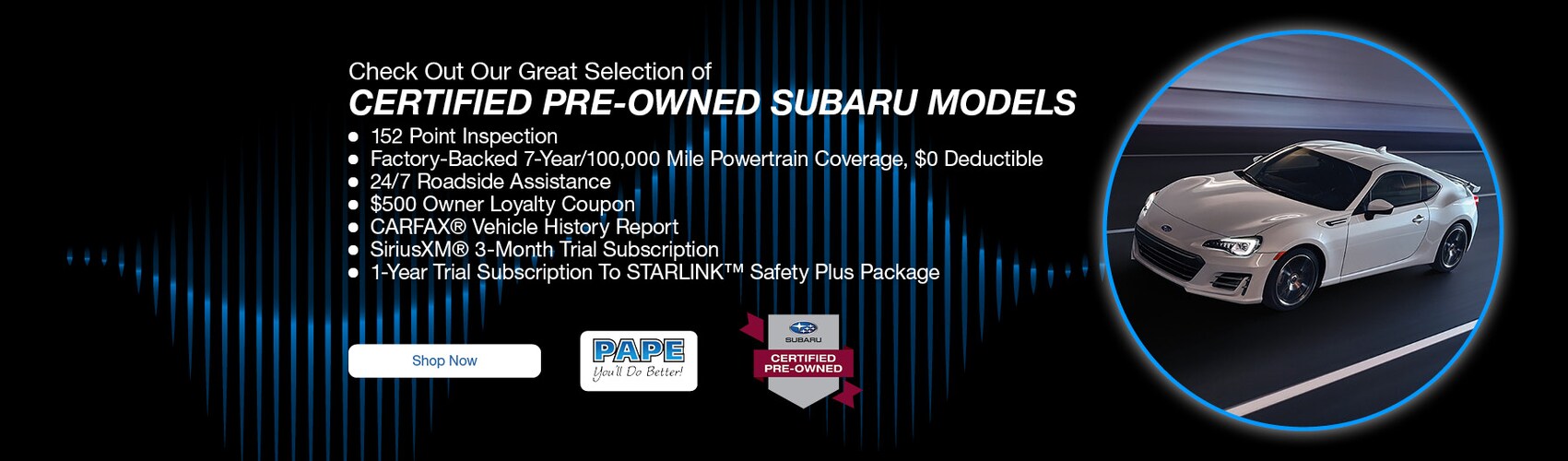 Pape Subaru | New & Used Subaru Dealership in South Portland ME