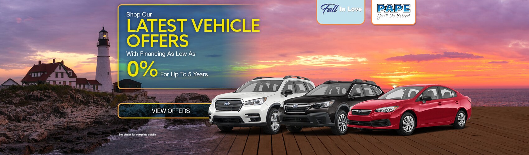 Pape Subaru | New & Used Subaru Dealership in South Portland ME