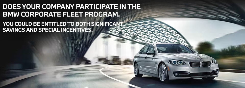 BMW Fleet Program | BMW Dealer Near Paramus
