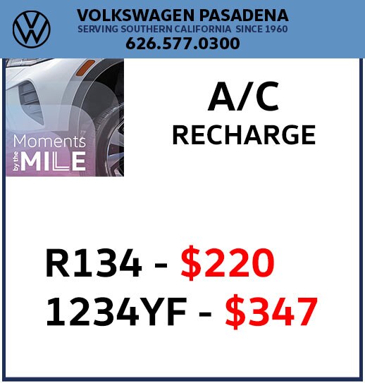 Service Specials near Glendale CA Volkswagen Pasadena