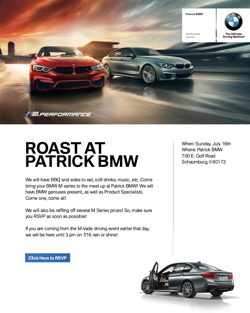 Roast at Patrick BMW | Patrick BMW
