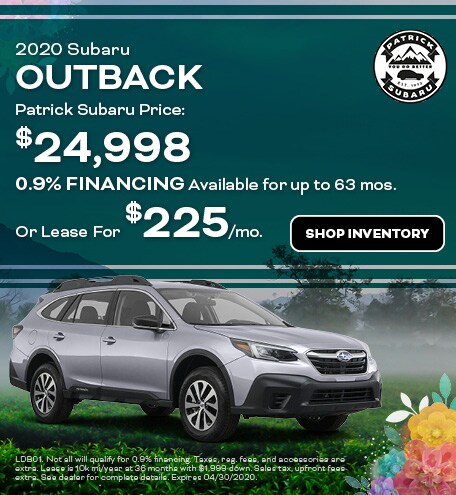 Our Best Vehicle Specials | Patrick Subaru