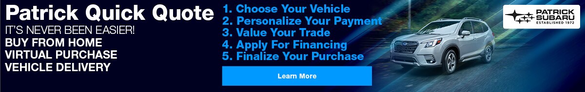 New Subaru Cars & SUVs For Sale in Shrewsbury, MA | Patrick Subaru