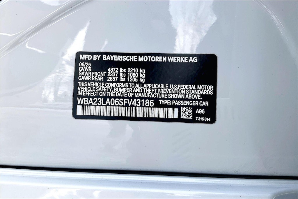 Used 2025 BMW 330i For Sale at Patriot Acura | VIN: WBA23LA06SFV43186