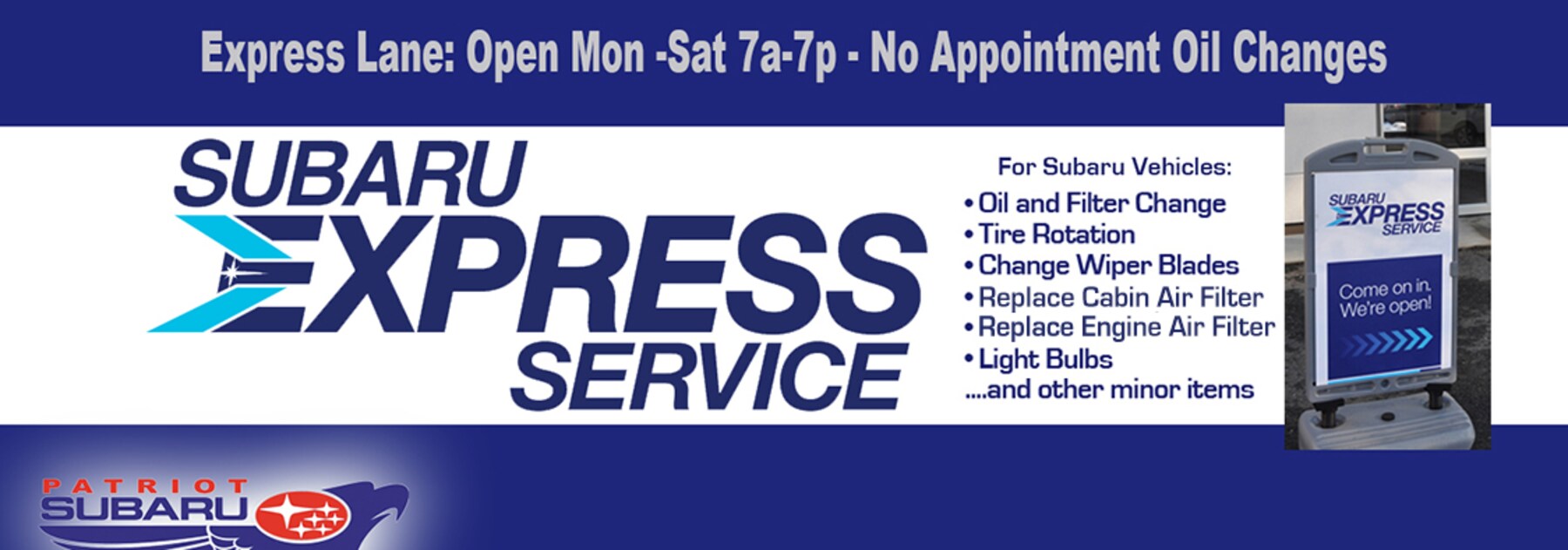 Patriot Subaru of Saco - New & Used Subaru Car Dealer Portland ME