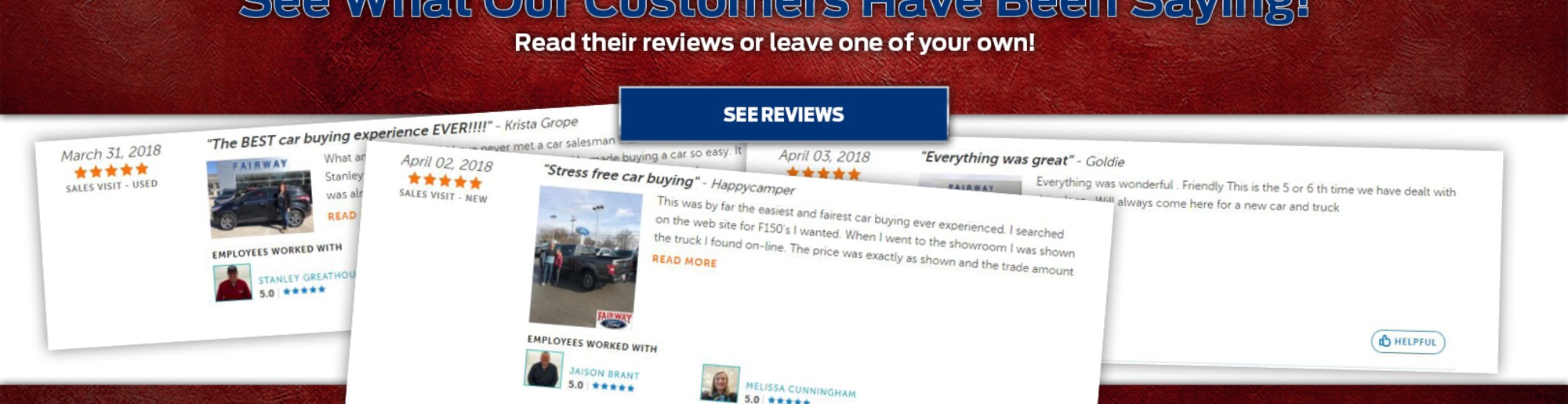 New & Used Ford Dealership | Canfield | Fairway Ford Truck Dealer ...