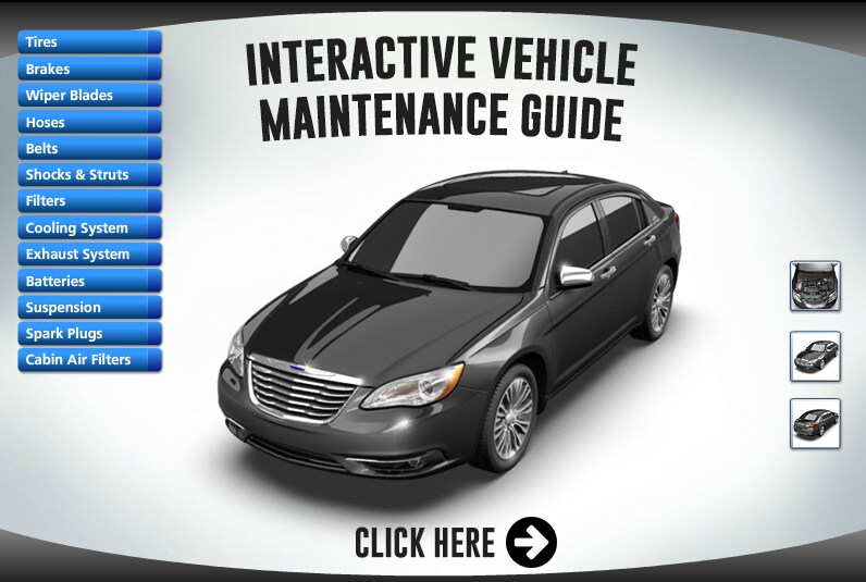 Interactive Maintenance Guide | Pearson Chrysler Jeep Dodge Ram