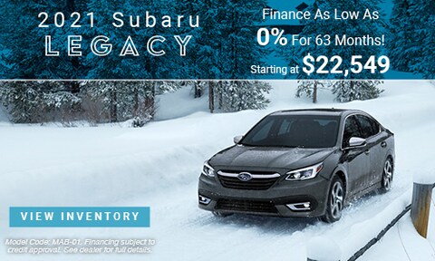 New Vehicle Specials | Peninsula Subaru