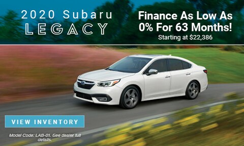 New Vehicle Specials | Peninsula Subaru
