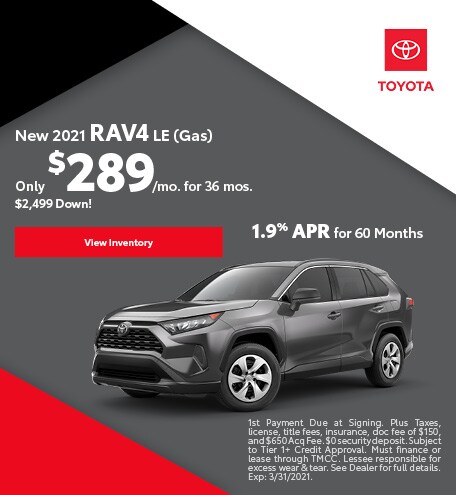 New Toyota Lease Offers, Specials at Round Rock Toyota