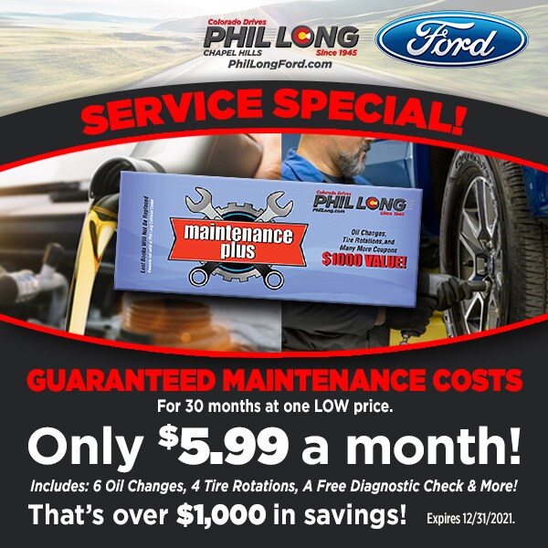 Service Specials | Phil Long Ford of Chapel Hills