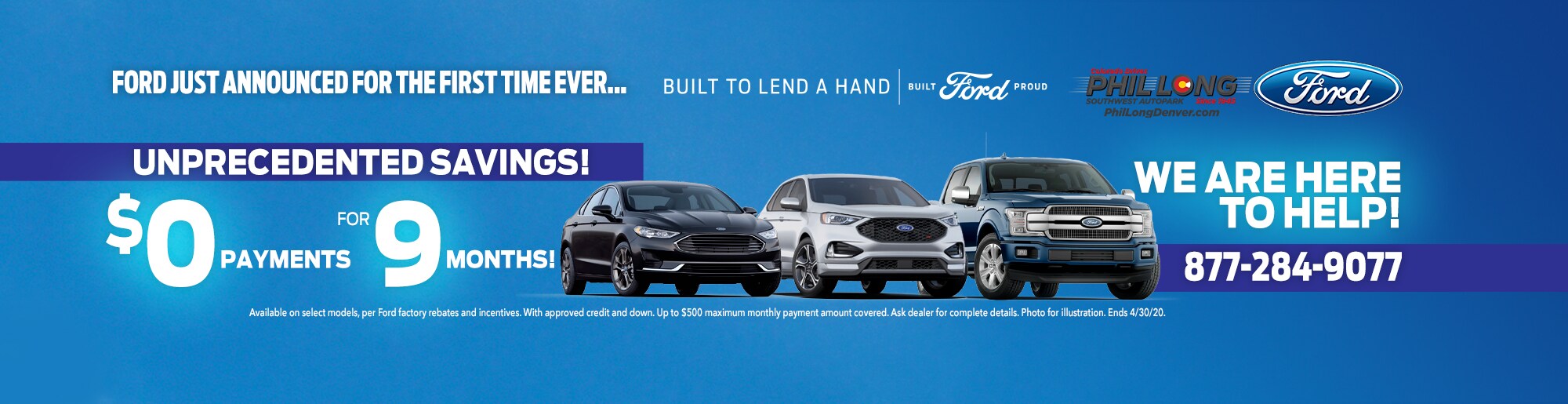 New Vehicle Specials | Phil Long Ford Of Denver