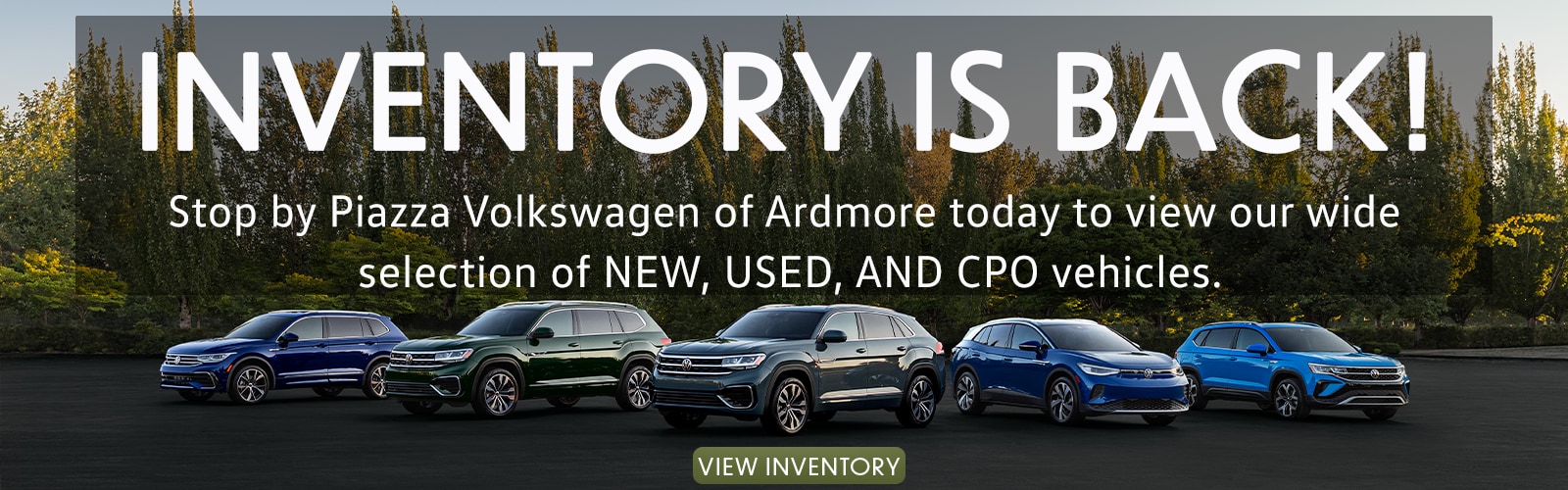 Piazza Volkswagen of Ardmore | Philadelphia, PA New Car Dealer