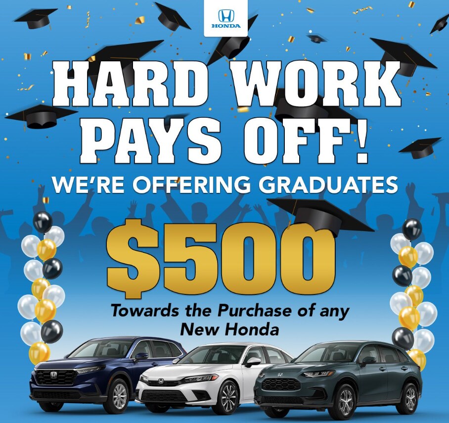 Honda College Graduate Specials in Anderson SC | Piedmont Honda