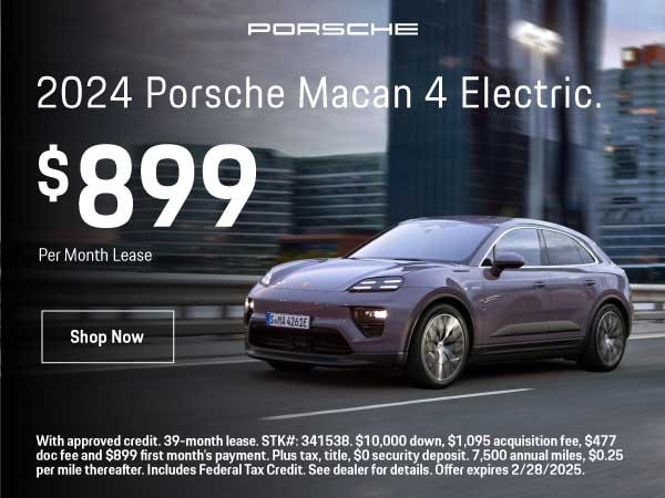 Porsche Lease Deals in Pennsylvania Offers End Feb. 28 2025