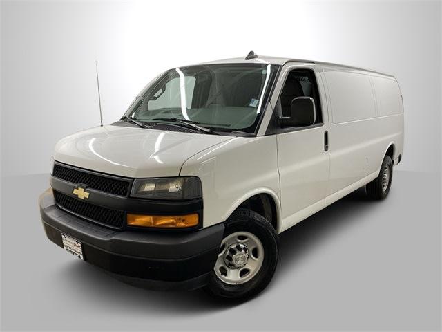 White Work Van