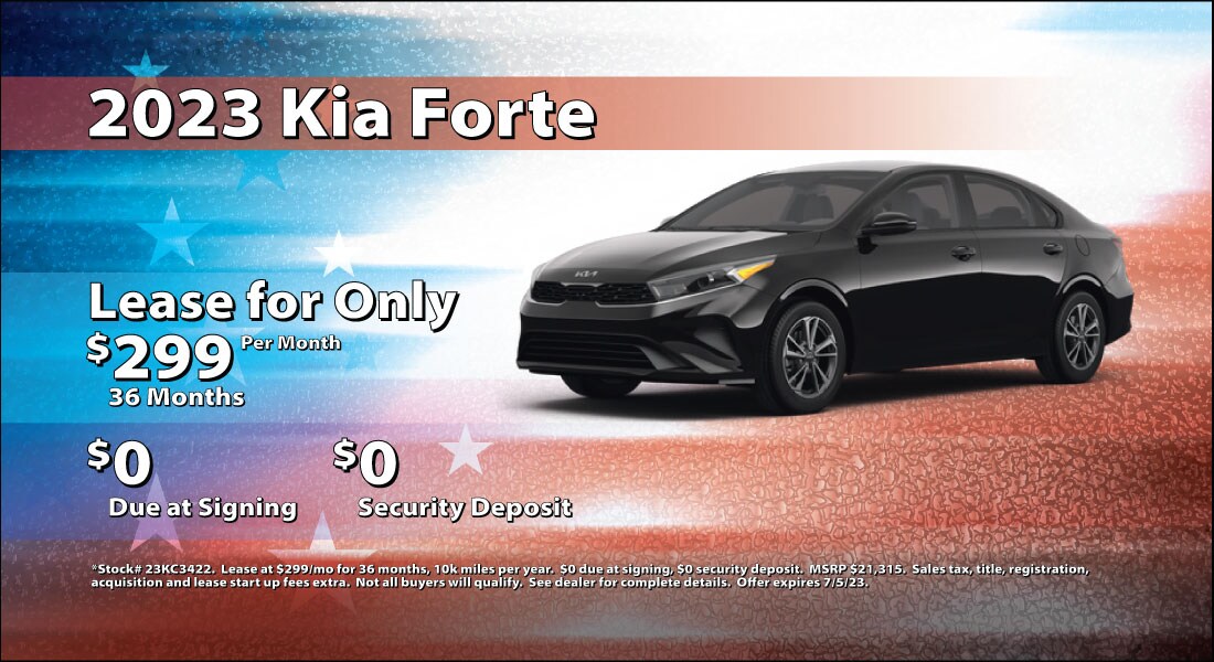 Kia Lease Offers - Monthly Kia Specials | Premier KIA